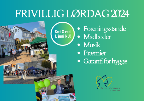 FRIVILLIGMARKED 2024 | Frivilligcenter Aabenraa